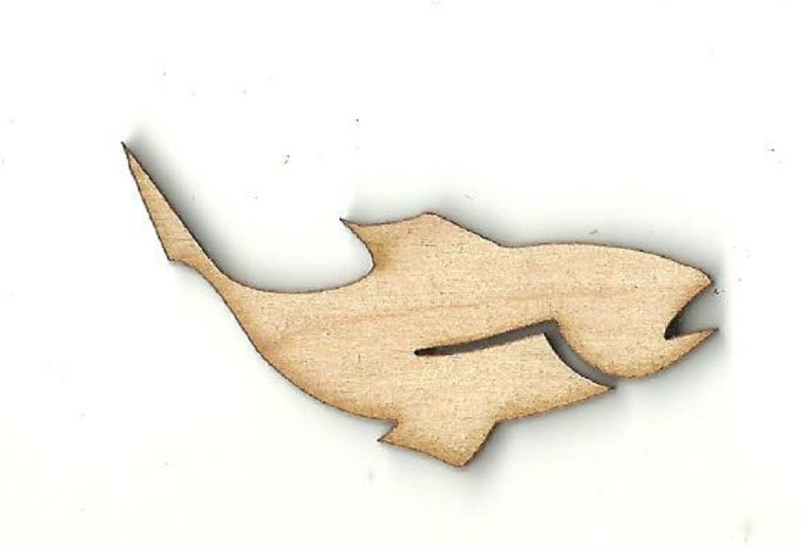 Fish Laser Cut Out Unfinished Wood Shape Craft Supply FSH16 - Etsy