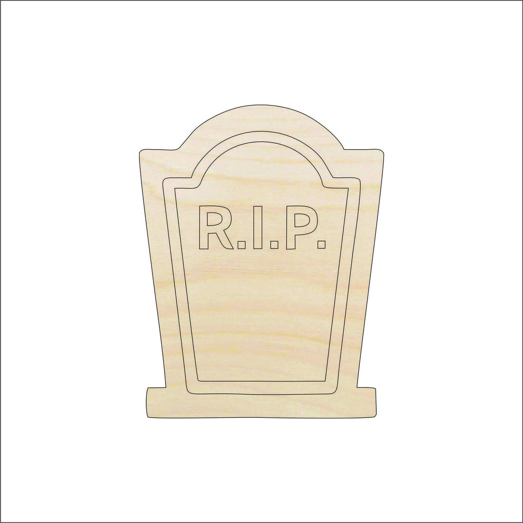 Tombstone - Laser Cut Out Unfinished Wood Craft Shape FAL254 - Etsy