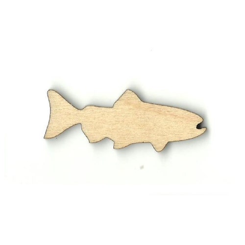 Fish Laser Cut Out Unfinished Wood Shape Craft Supply FSH1 - Etsy