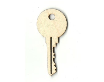 2 34 Vintage Key Wooden Cutout Shape - Etsy