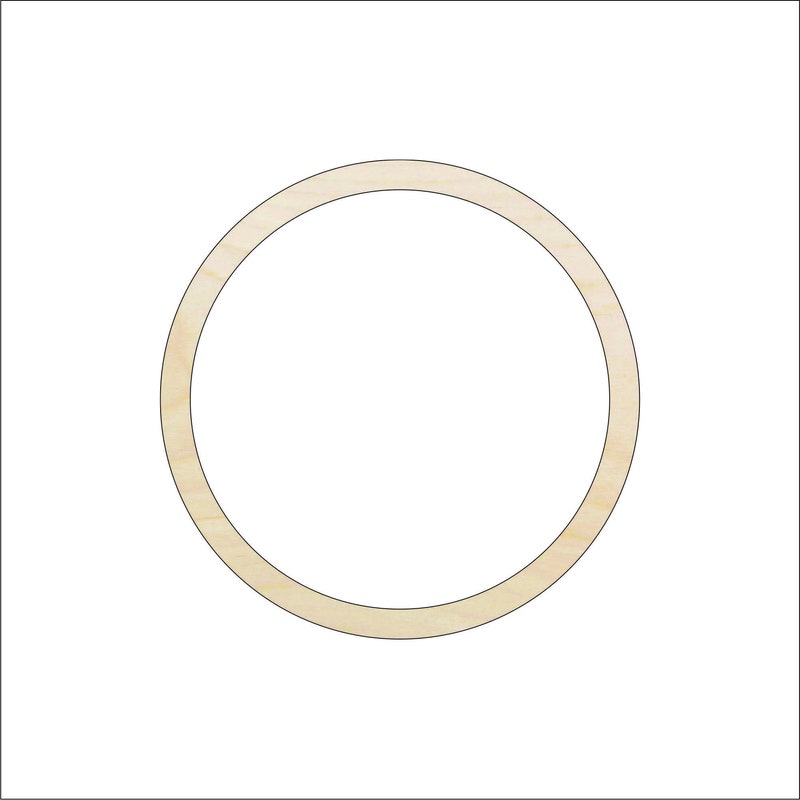 Rustic Circle Stamp - Etsy