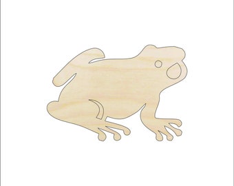 10x Wooden Red Eyed Tree Frog Craft Shapes 3mm Plywood Rainforest ...