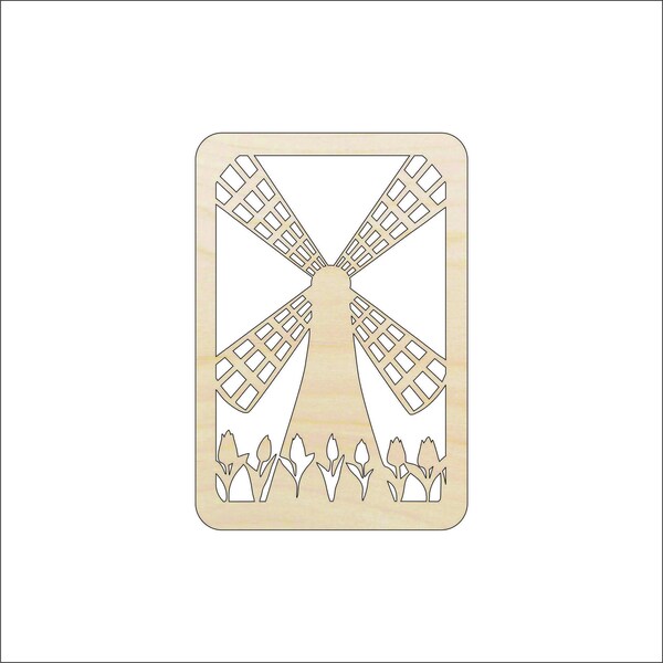 Wood Windmill - Etsy