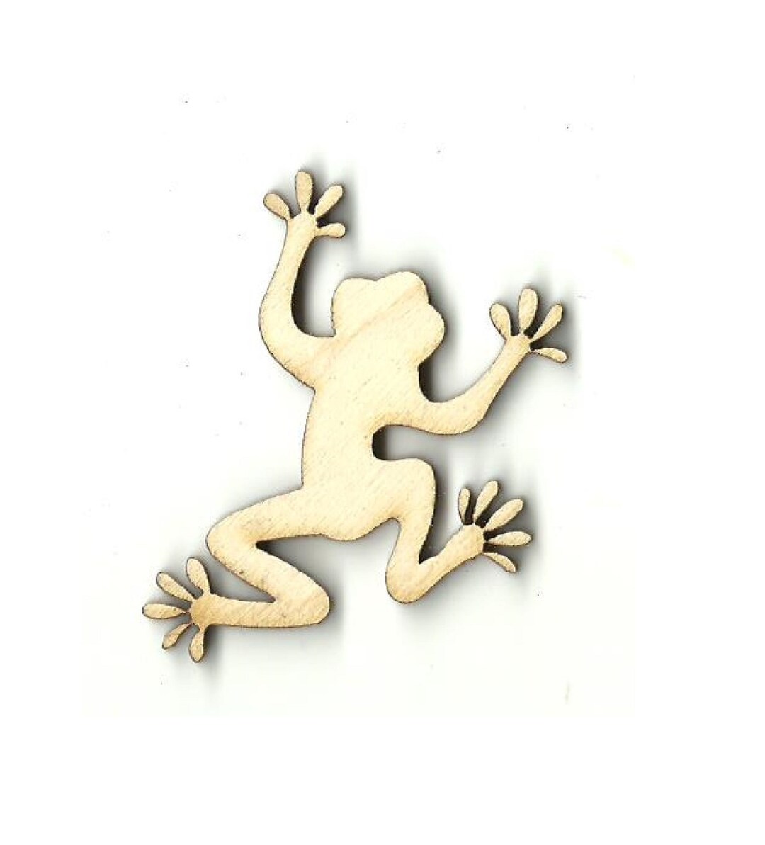Frog Laser Cut Out Unfinished Wood Shape Craft Supply FRG23 - Etsy