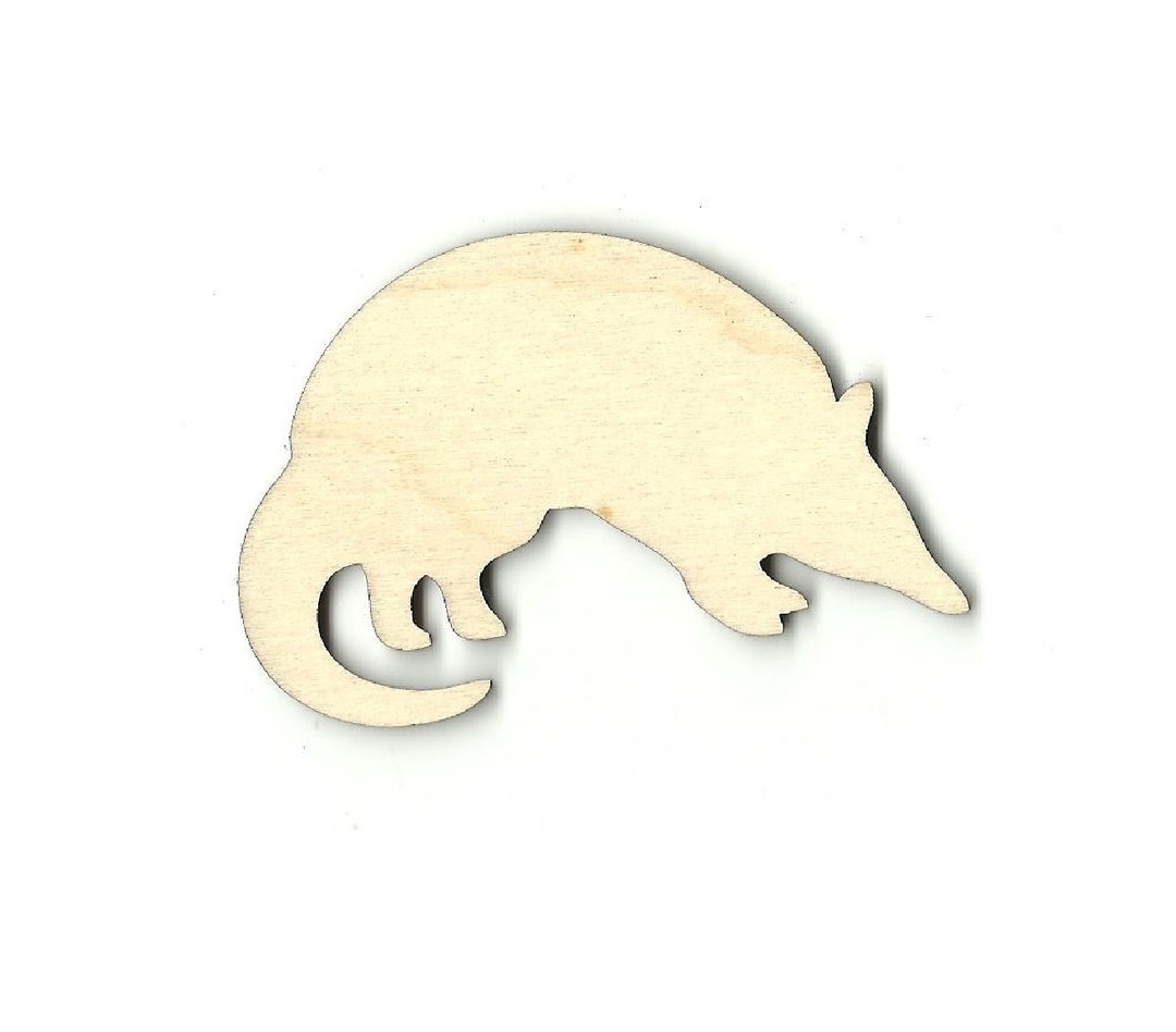 Armadillo Laser Cut Out Unfinished Wood Shape Craft Supply - Etsy