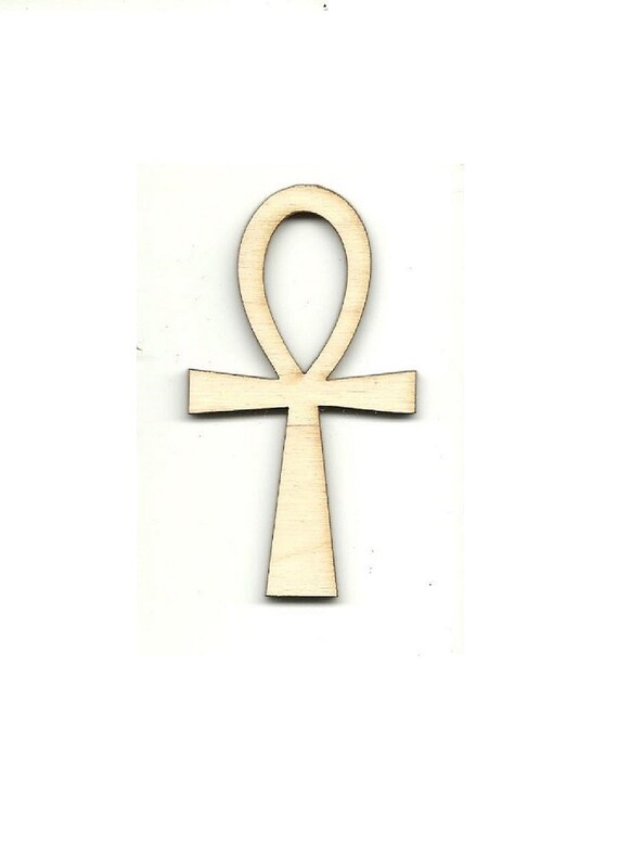 Ankh Laser Cut Out Unfinished Wood Shape Craft Supply WLD56 - Etsy