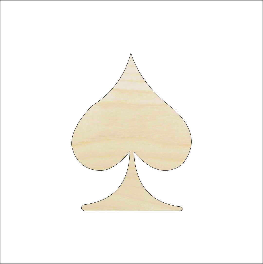 Toy Spade Laser Cut Out Unfinished Wood Shape Craft Supply TOY9 - Etsy