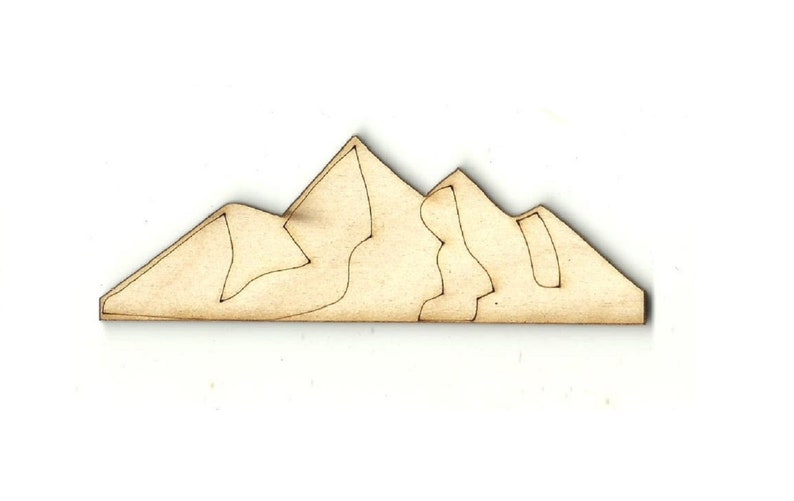 Mountains Laser Cut Out Unfinished Wood Shape Craft Supply - Etsy Mountains Laser Cut Out Unfinished Wood Shape Craft Supply - Etsy