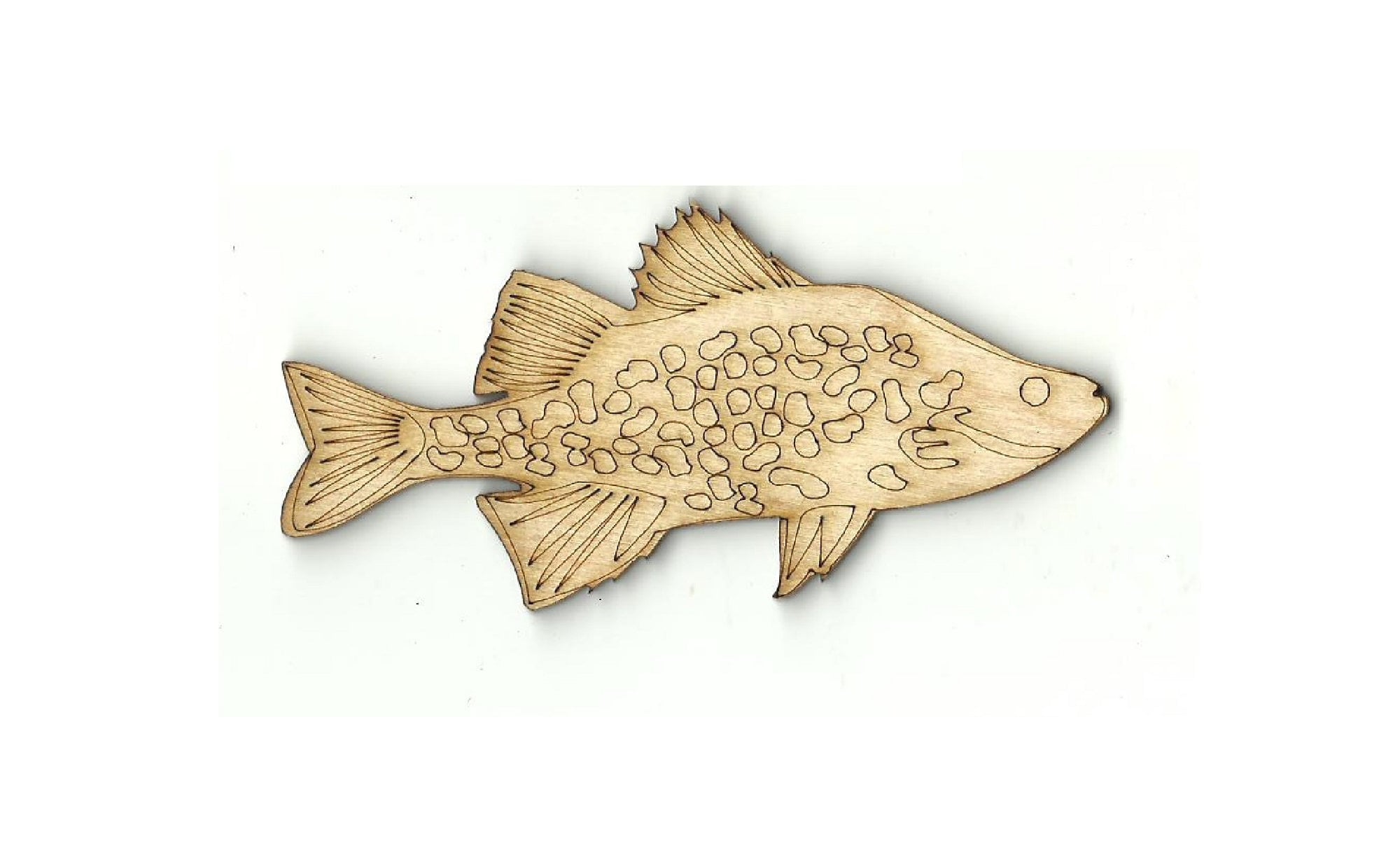 Fish Laser Cut Out Unfinished Wood Shape Craft Supply FSH71 - Etsy