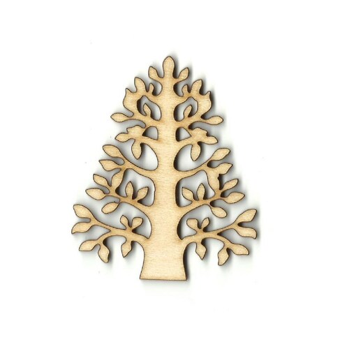 Tree Multiple Sizes Laser Cut Unfinished Wood Cutout - Etsy