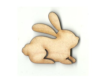 Rabbit Sitting Paint by Line Sitting Bunny Floppy Ears DIY - Etsy