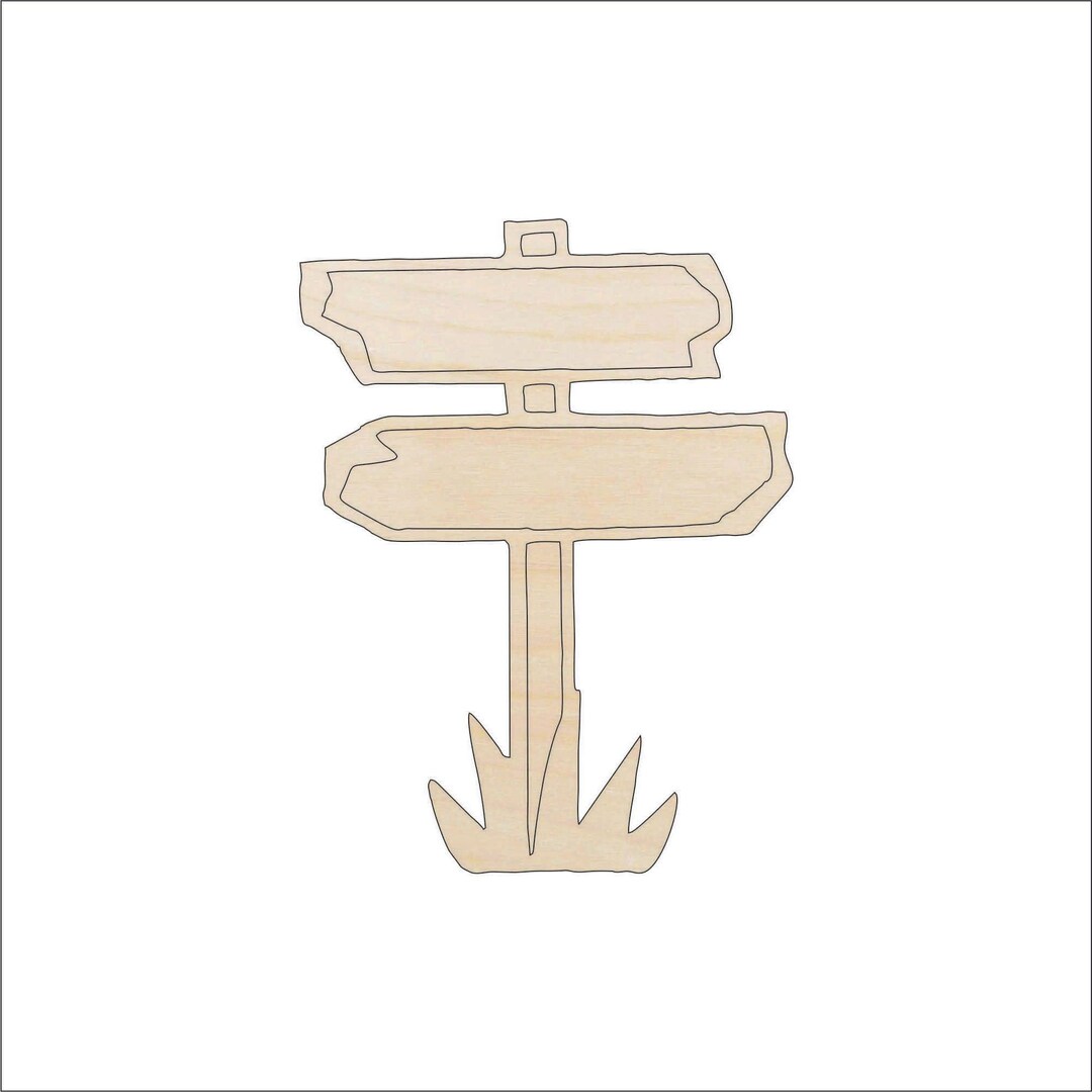 Sign Wood Craft Shape - Laser Cut Baltic Birch Unfinished DIY Art ...