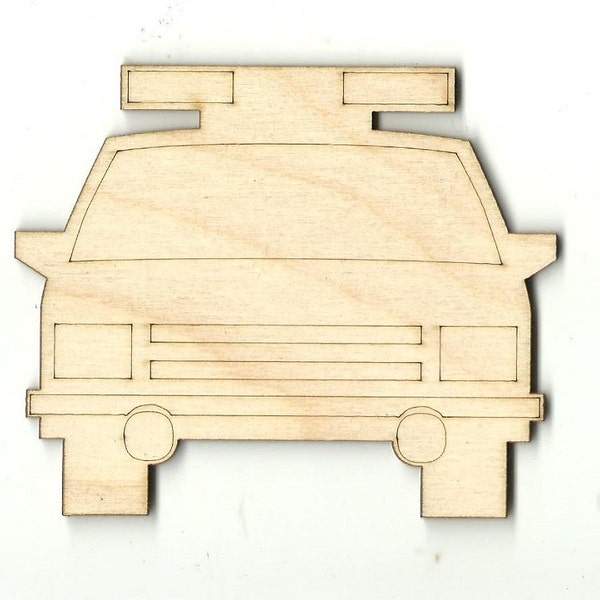 Wood Cut Out Police Car - Etsy