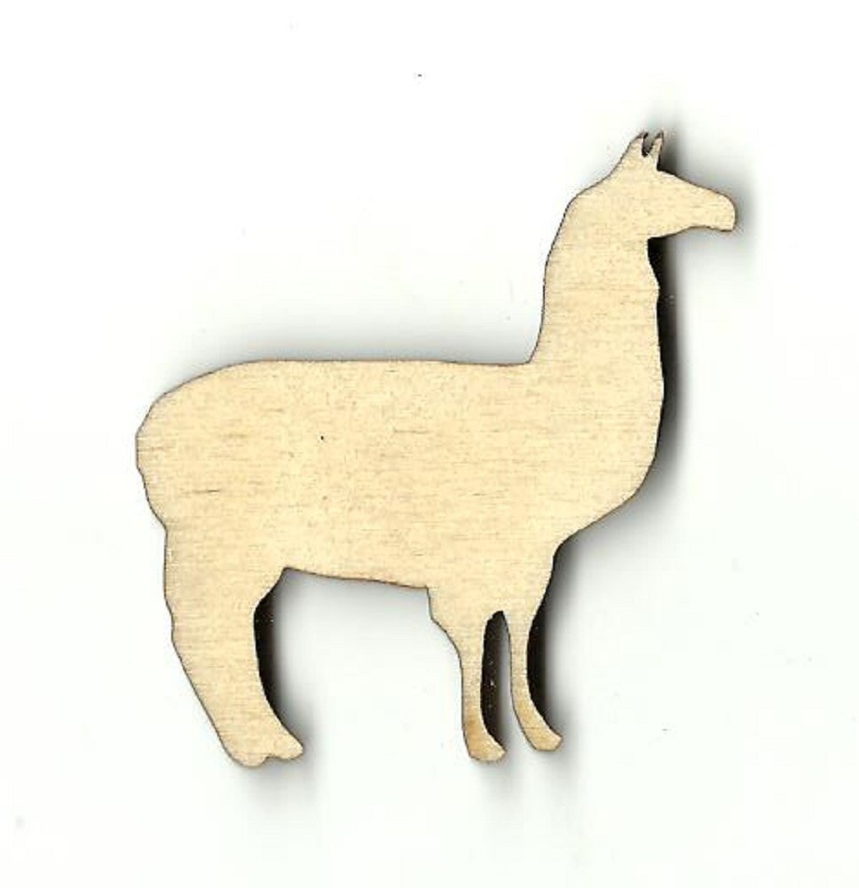 Sculpting & Forming Craft Supplies & Tools Llama Shape Laser Cut ...