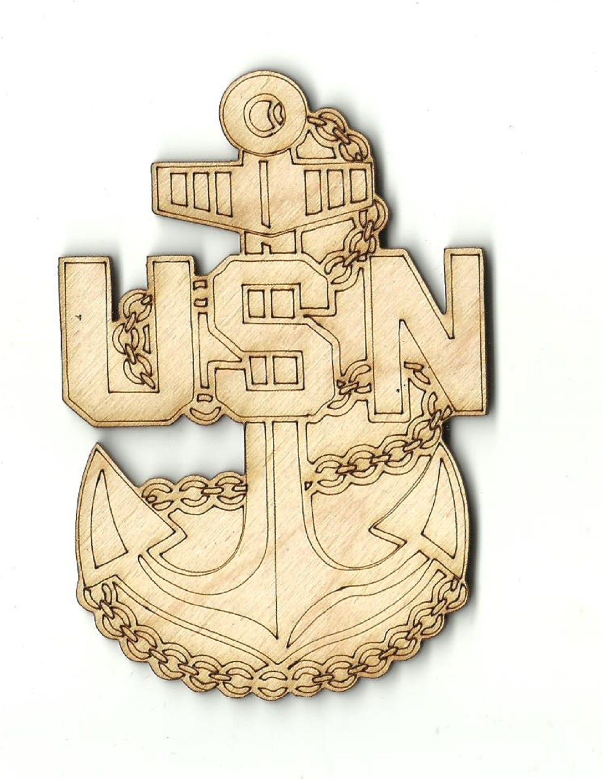 US Navy Laser Cut Out Unfinished Wood Shape Craft Supply - Etsy