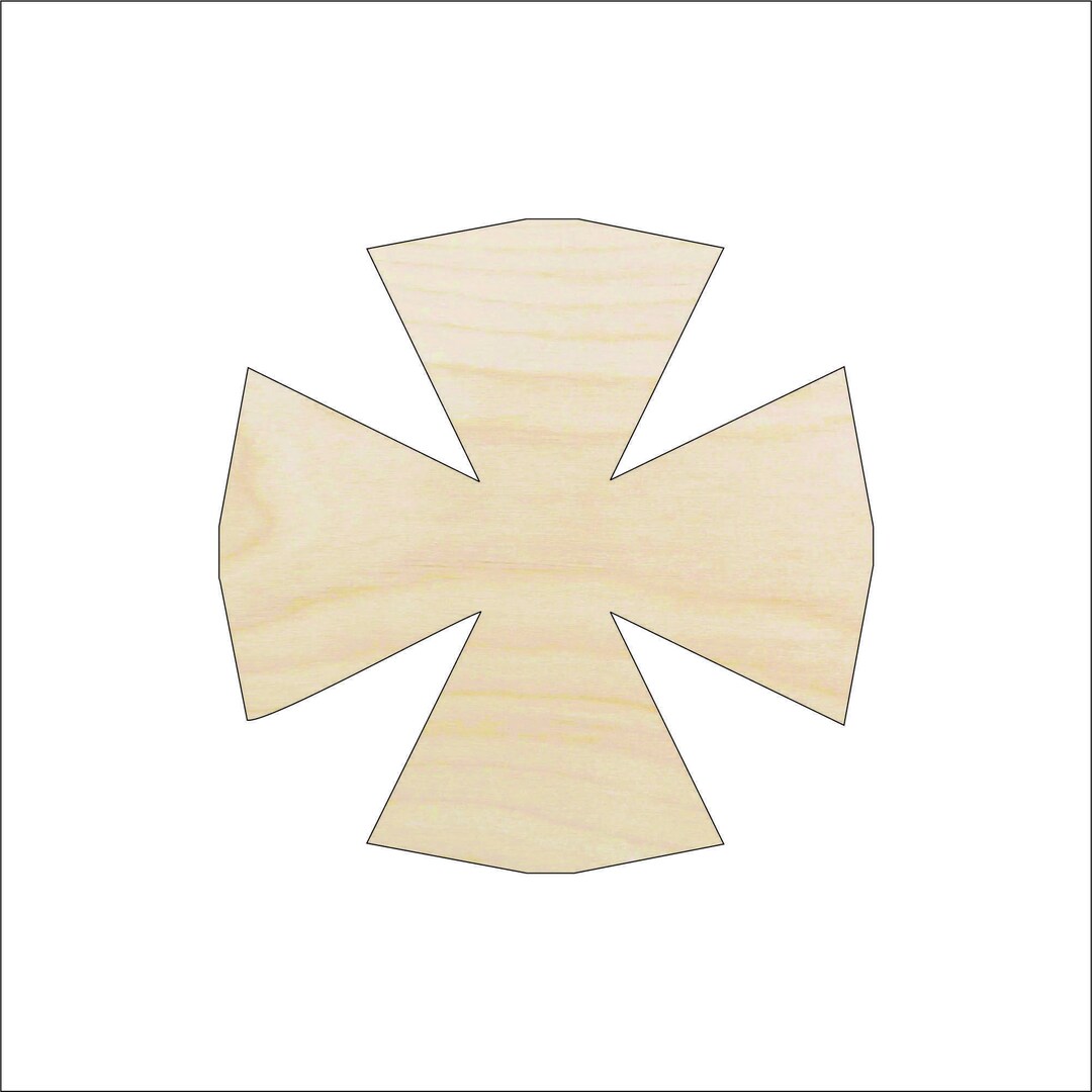 Cross - Laser Cut Out Unfinished Wood Shape Craft Supply REL17 - Etsy