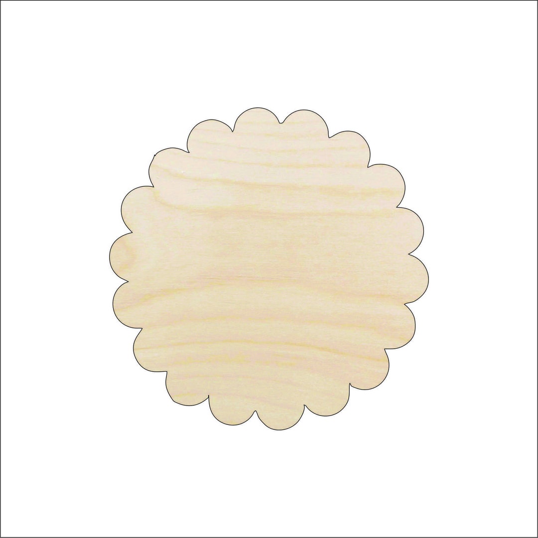 Circle - Laser Cut Out Unfinished Wood Shape Craft Supply FLR31 - Etsy