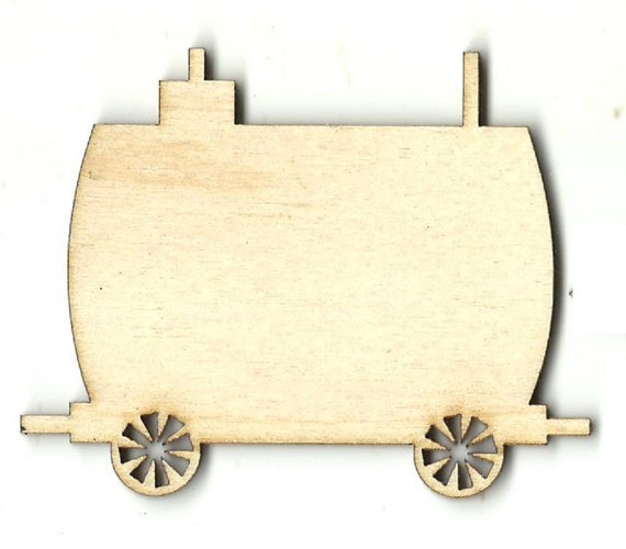 Train Car Laser Cut Out Unfinished Wood Shape Craft Supply | Etsy