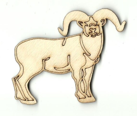 Craft Supplies & Tools Paper, Party & Kids Multiple Sizes Ram Cutout ...