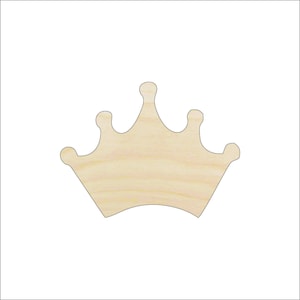Crown Laser Cut Out Unfinished Wood Shape Craft Supply CLT56 - Etsy