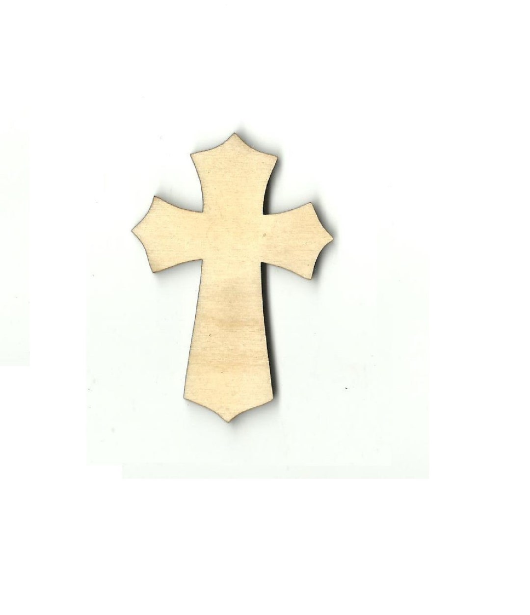 Cross Laser Cut Out Unfinished Wood Shape Craft Supply REL60 - Etsy