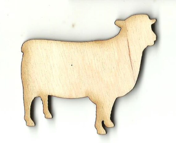 Craft Supplies & Tools Visual Arts Collage Cow Laser Cut Out Unfinished ...