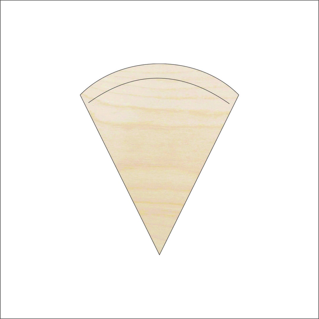 Food Pizza Laser Cut Out Unfinished Wood Shape Craft Supply FOD154 - Etsy
