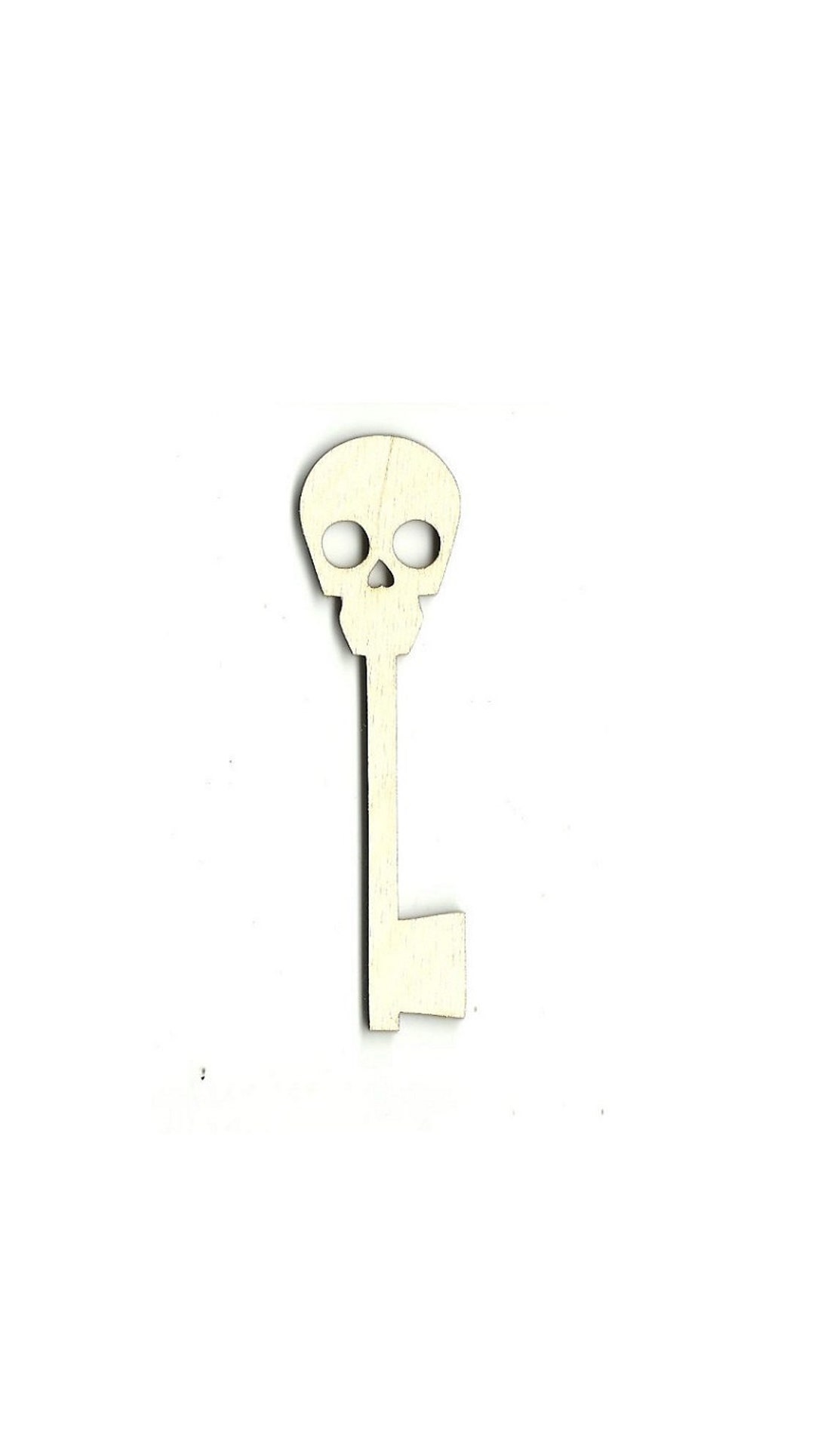 Skeleton Key Cut Out Unfinished Wood Shape Craft Supply - Etsy