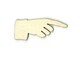 Vintage Pointing Hand Laser Cut Out Unfinished Wood Shape - Etsy