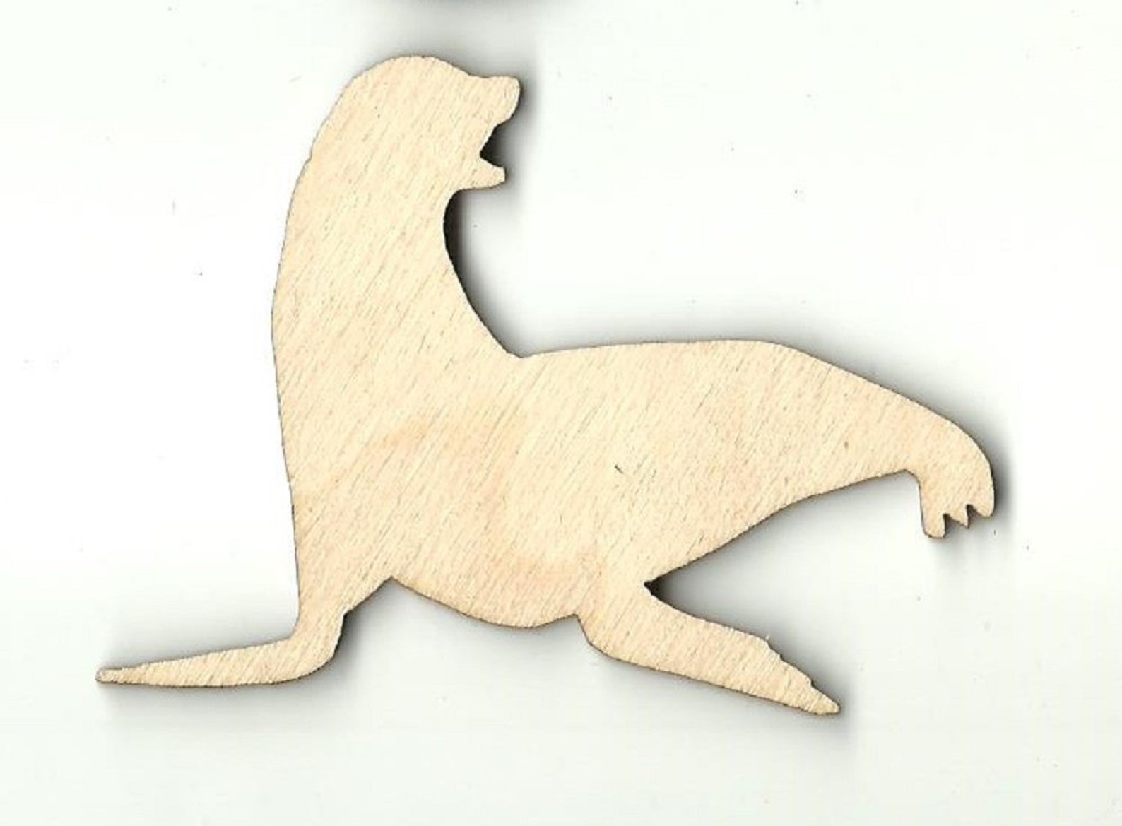 Seal Laser Cut Out Unfinished Wood Shape Craft Supply ANML86 | Etsy