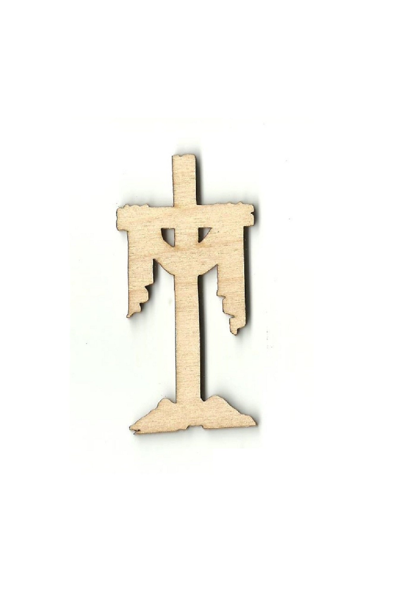 Cross Laser Cut Out Unfinished Wood Shape Craft Supply ESR21 - Etsy