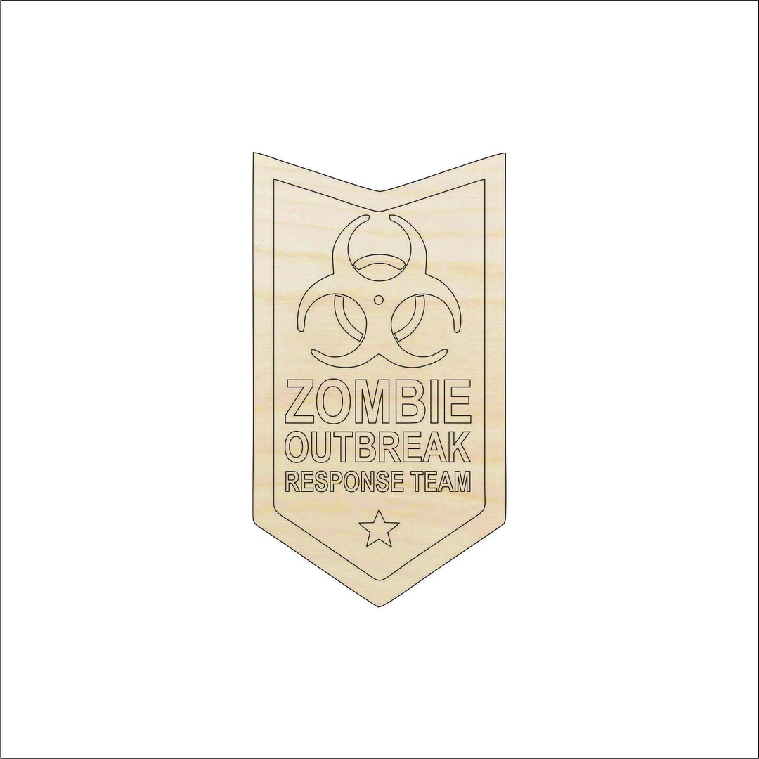 Sign Zombie Laser Cut Out Unfinished Wood Craft Shape SGN78 - Etsy