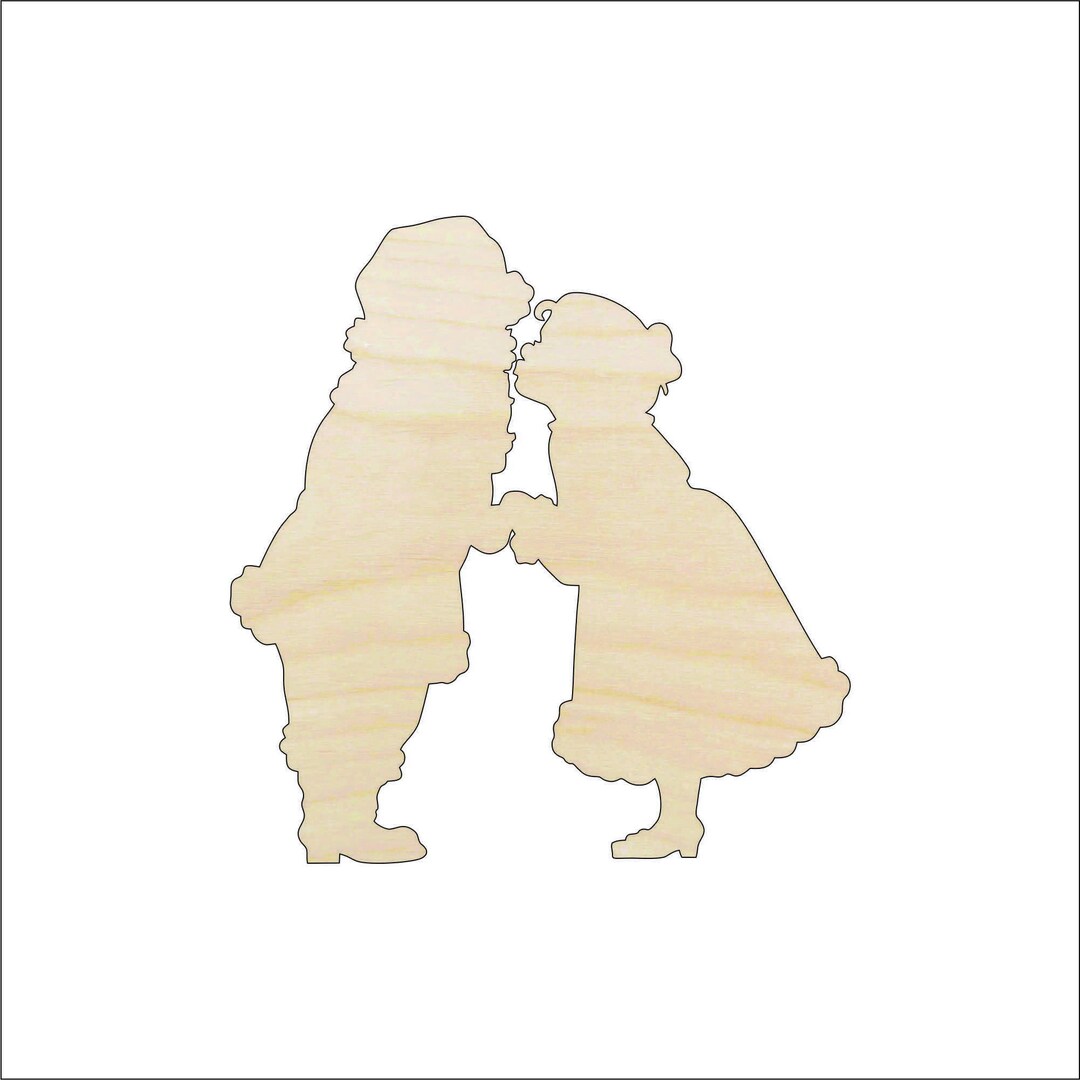 Santa Claus Laser Cut Out Unfinished Wood Craft Shape XMS197 - Etsy