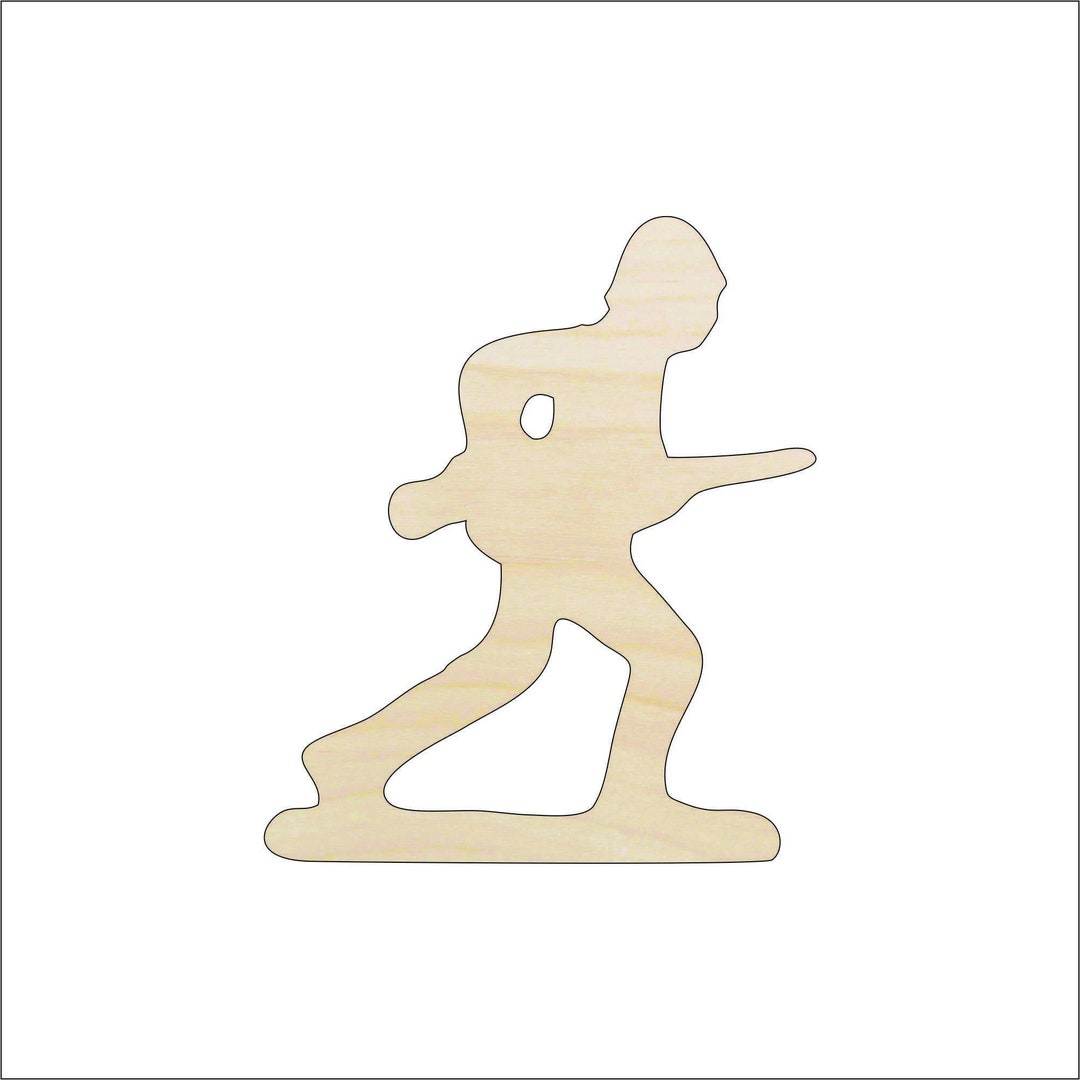 Toy Army Man Laser Cut Out Unfinished Wood Shape Craft Supply TOY37 - Etsy