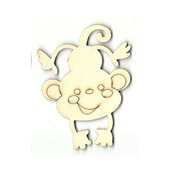 Monkey Cut Out - Etsy