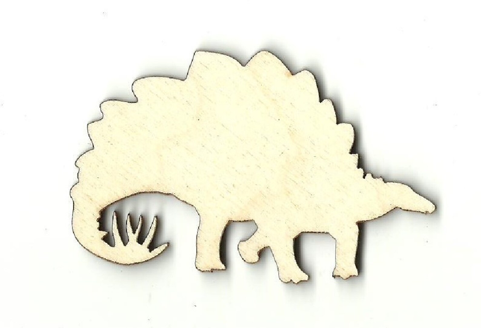 Stegosaurus Dinosaur Laser Cut Out Unfinished Wood Shape - Etsy