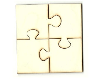 4 Piece Puzzle | Etsy