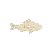 Fish Laser Cut Out Unfinished Wood Shape Craft Supply FSH1 - Etsy