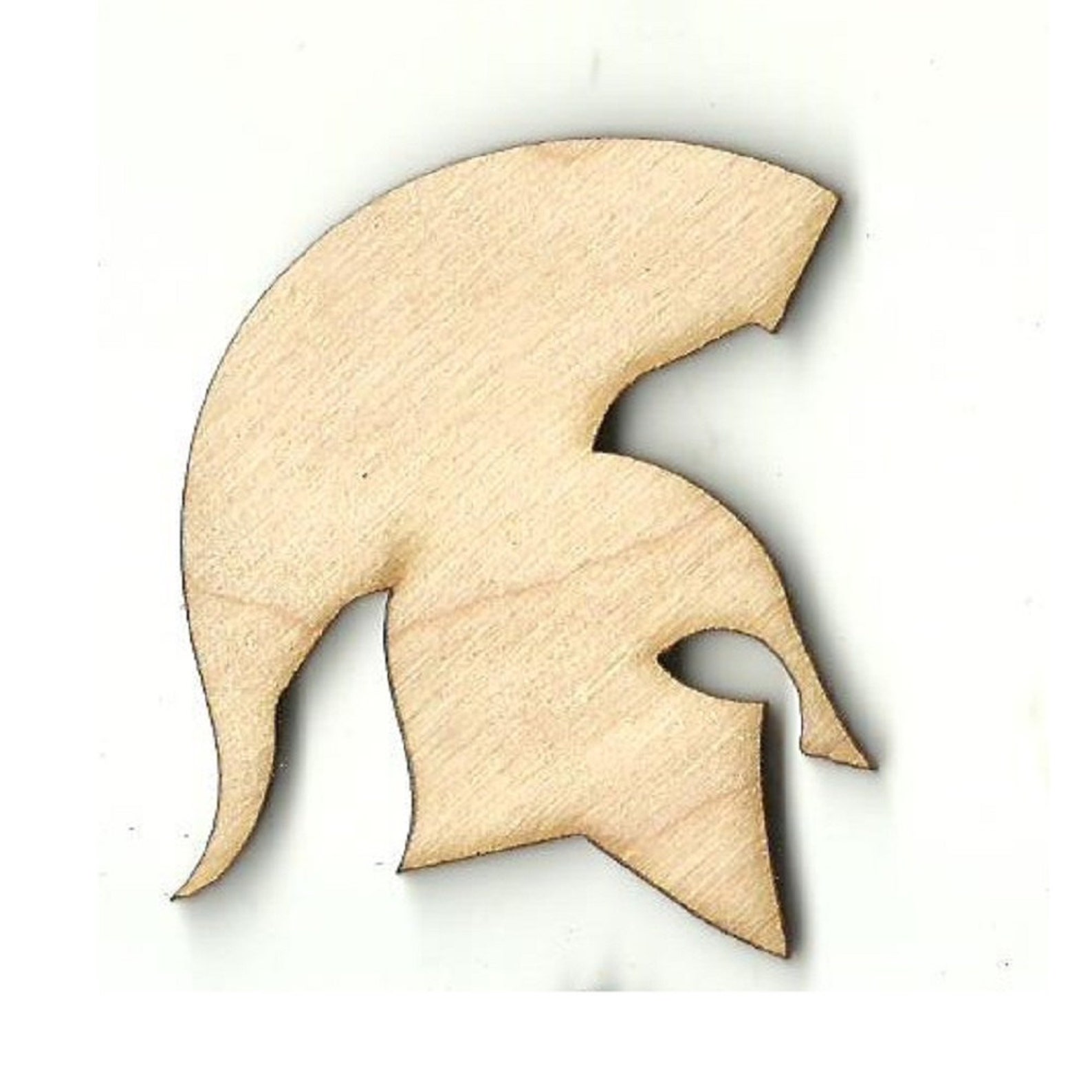 Trojan Helmet Laser Cut Out Unfinished Wood Shape Craft | Etsy