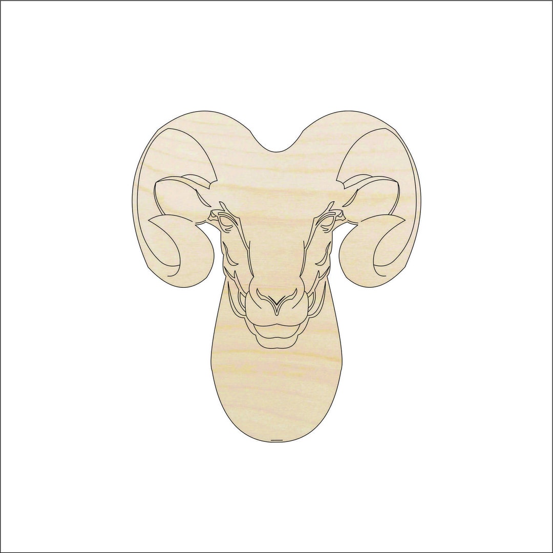 Sheep Laser Cut Out Unfinished Wood Shape Craft Supply SHP21 - Etsy