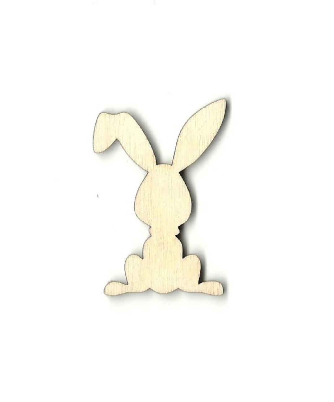 Bunny Rabbit Laser Cut Out Unfinished Wood Shape Craft - Etsy