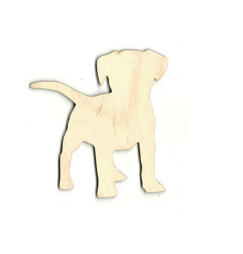 Puppy Dog Laser Cut Out Unfinished Wood Shape Craft Supply - Etsy