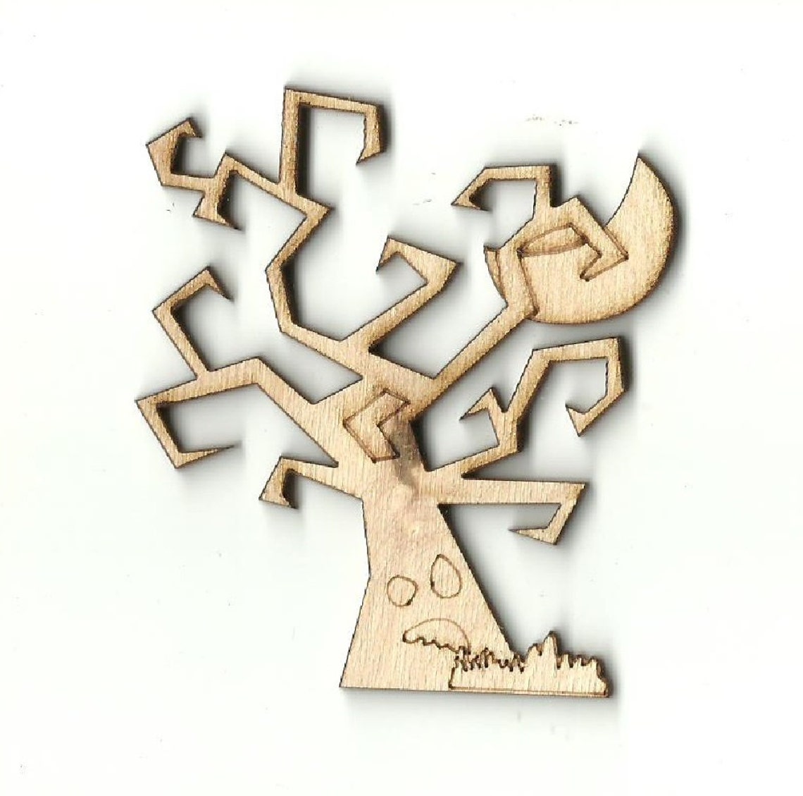 Tree Laser Cut Out Unfinished Wood Shape Craft Supply FAL46 - Etsy