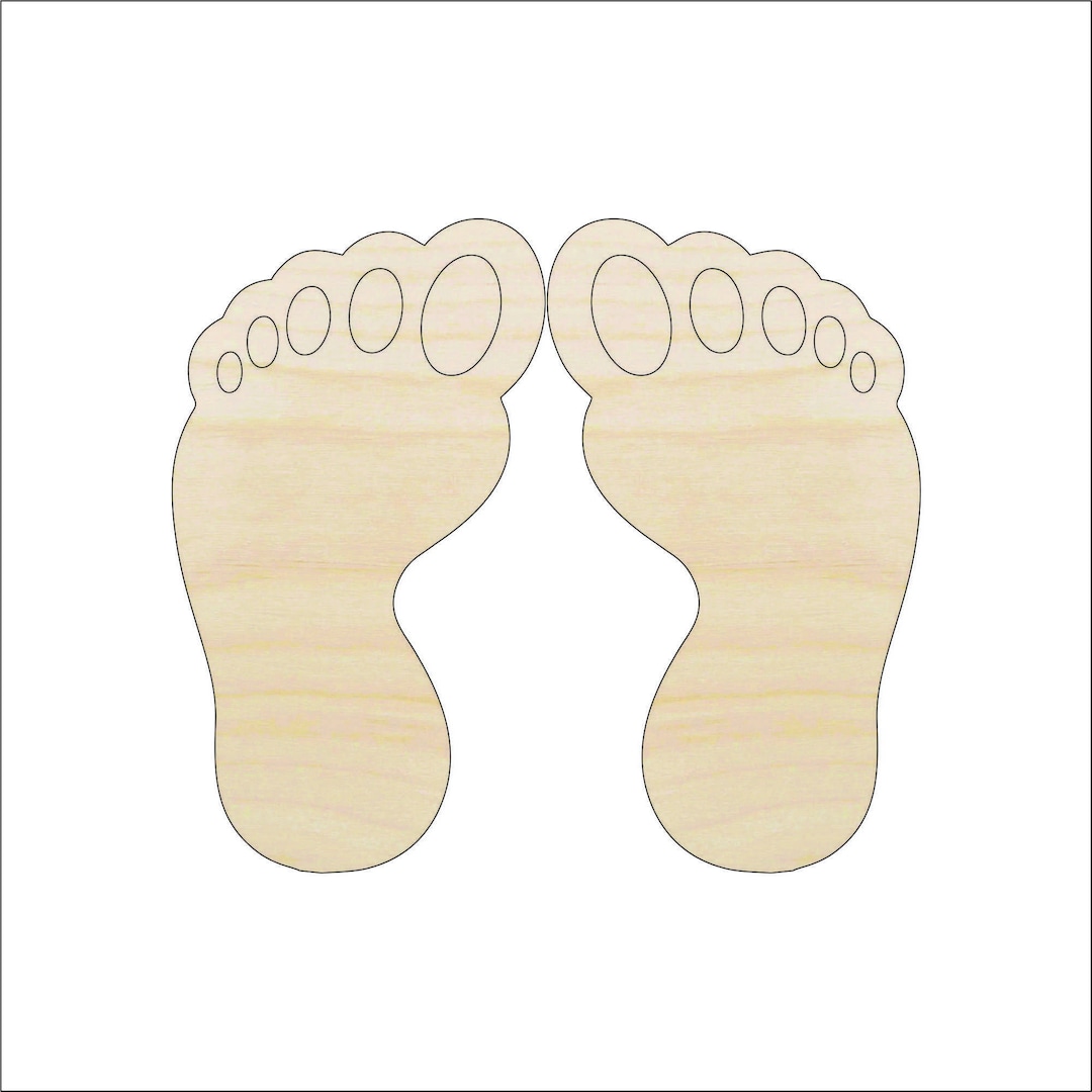 Bigfoot Laser Cut Out Unfinished Wood Shape Craft Supply MYTH27 - Etsy