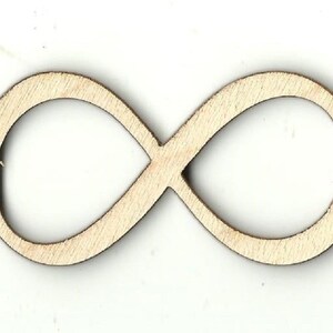 Infinity Sign Laser Cut Out Unfinished Wood Shape Craft | Etsy