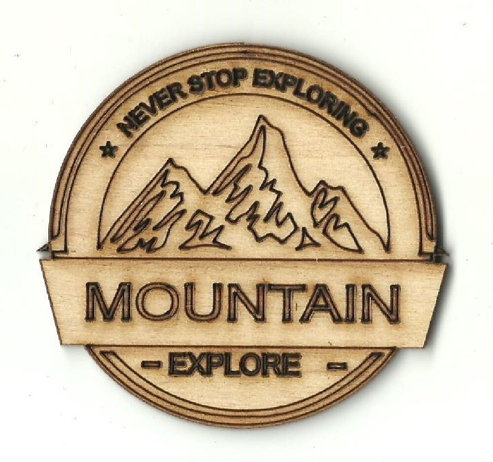 Never Stop Exploring Sign Unfinished Wood Laser Cut Out | Etsy