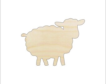 10x Wooden Sheep Standing Plain Craft Shapes 3mm Plywood - Etsy