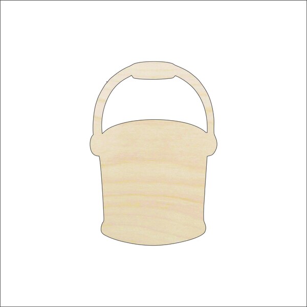 Paper Bucket Cut Out - Etsy