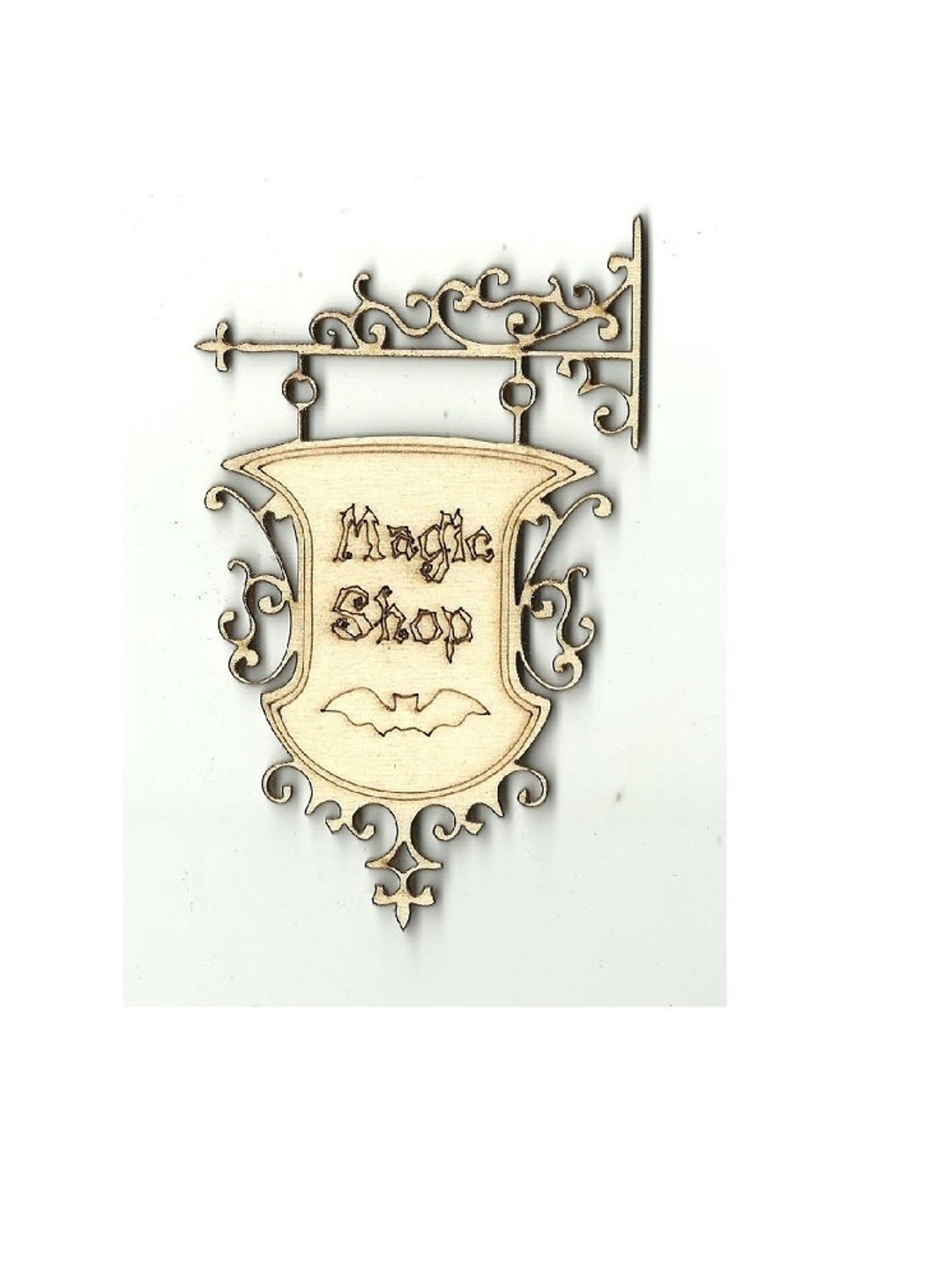 Magic Shop Sign Laser Cut Out Unfinished Wood Shape Craft - Etsy