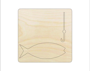 Fish Laser Cut Unfinished Wood Cutout Shapes Always Check - Etsy